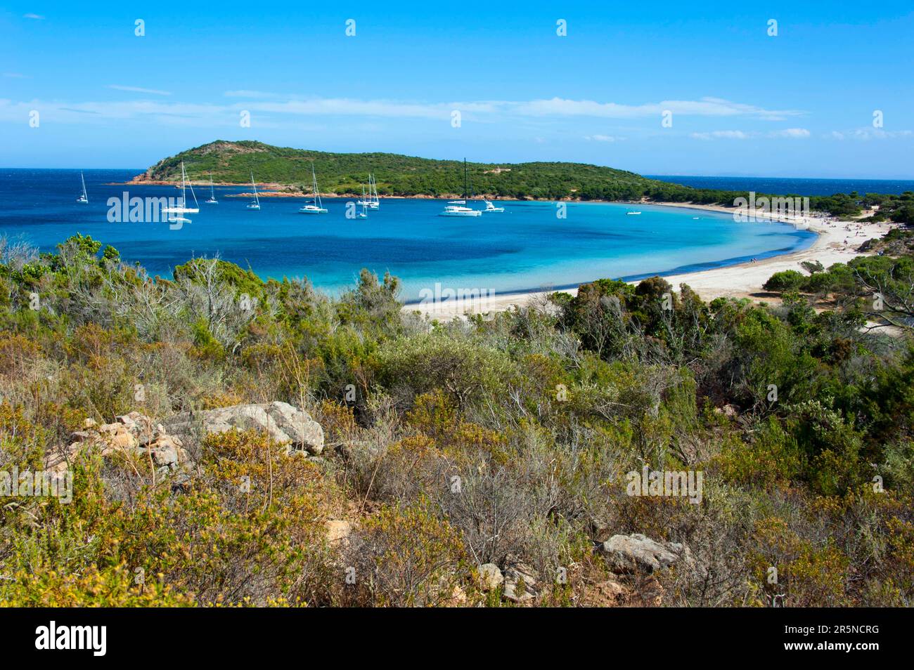 Corsica rondinara bay hi-res stock photography and images - Alamy