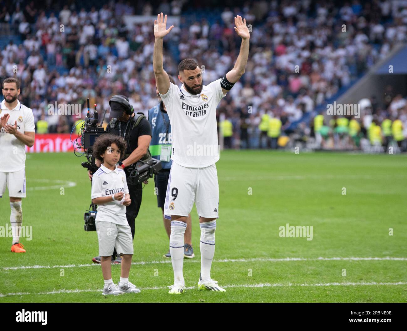 Madrid, Spain. 4th June 2023; Santiago Bernabeu Stadium, Madrid, Spain ...