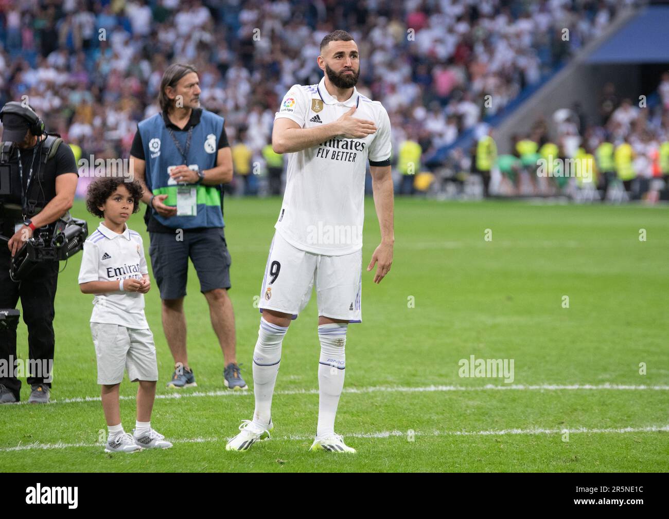 Madrid, Spain. 4th June 2023; Santiago Bernabeu Stadium, Madrid, Spain ...