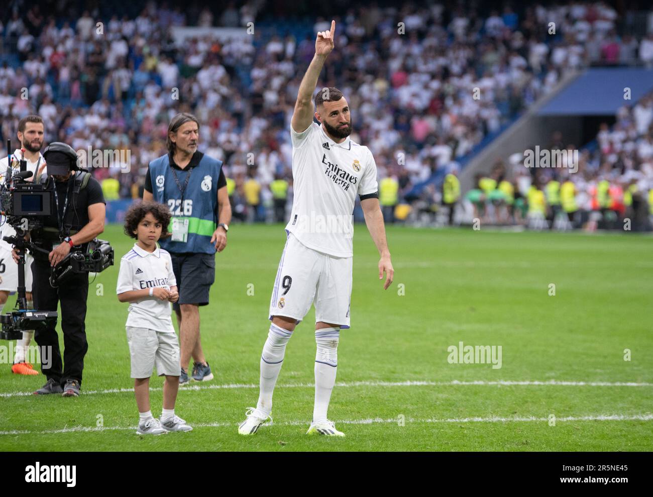 Madrid, Spain. 4th June 2023; Santiago Bernabeu Stadium, Madrid, Spain ...