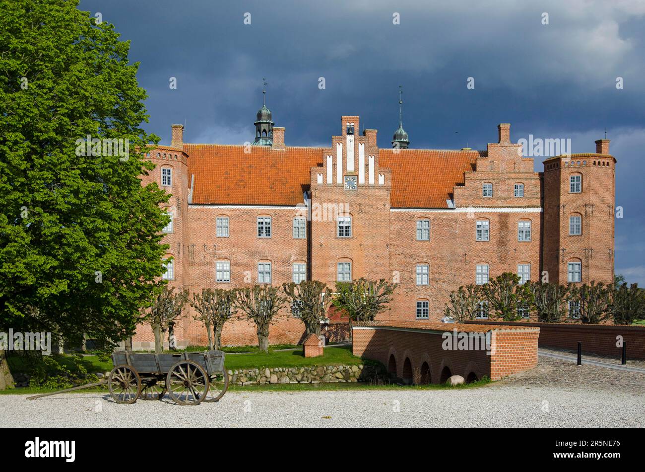 Landbrugmuseum, Manor House Museum, Auning, Central Jutland, Denmark, Herrengaard Museum Stock ...