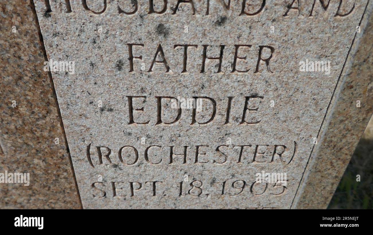Los Angeles, California, USA 3rd June 2023 Actor Eddie 'Rochester' Anderson Grave in Section A ...