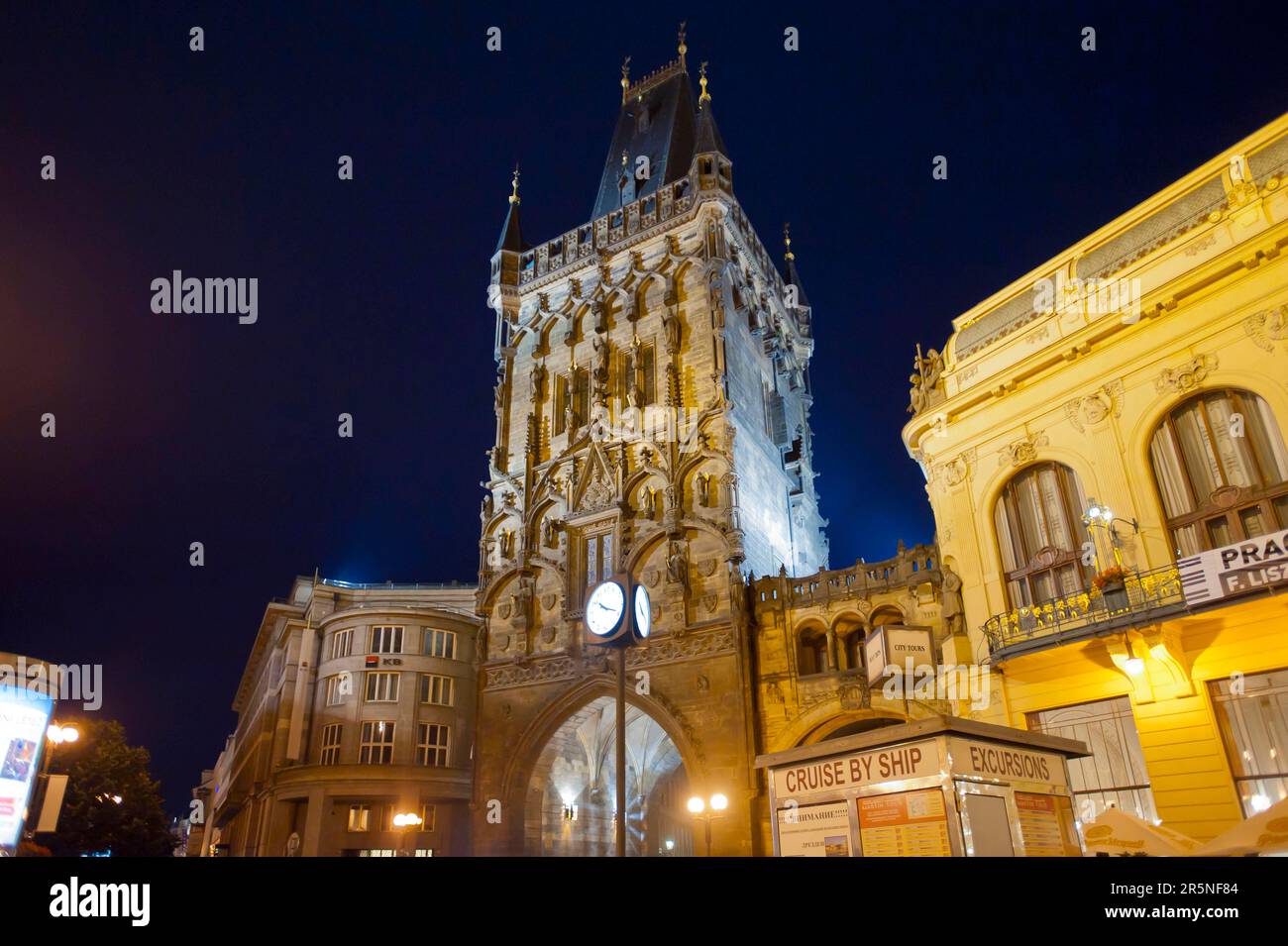 Powder Tower, Prague, Bohemia, Czech Republic Stock Photo - Alamy