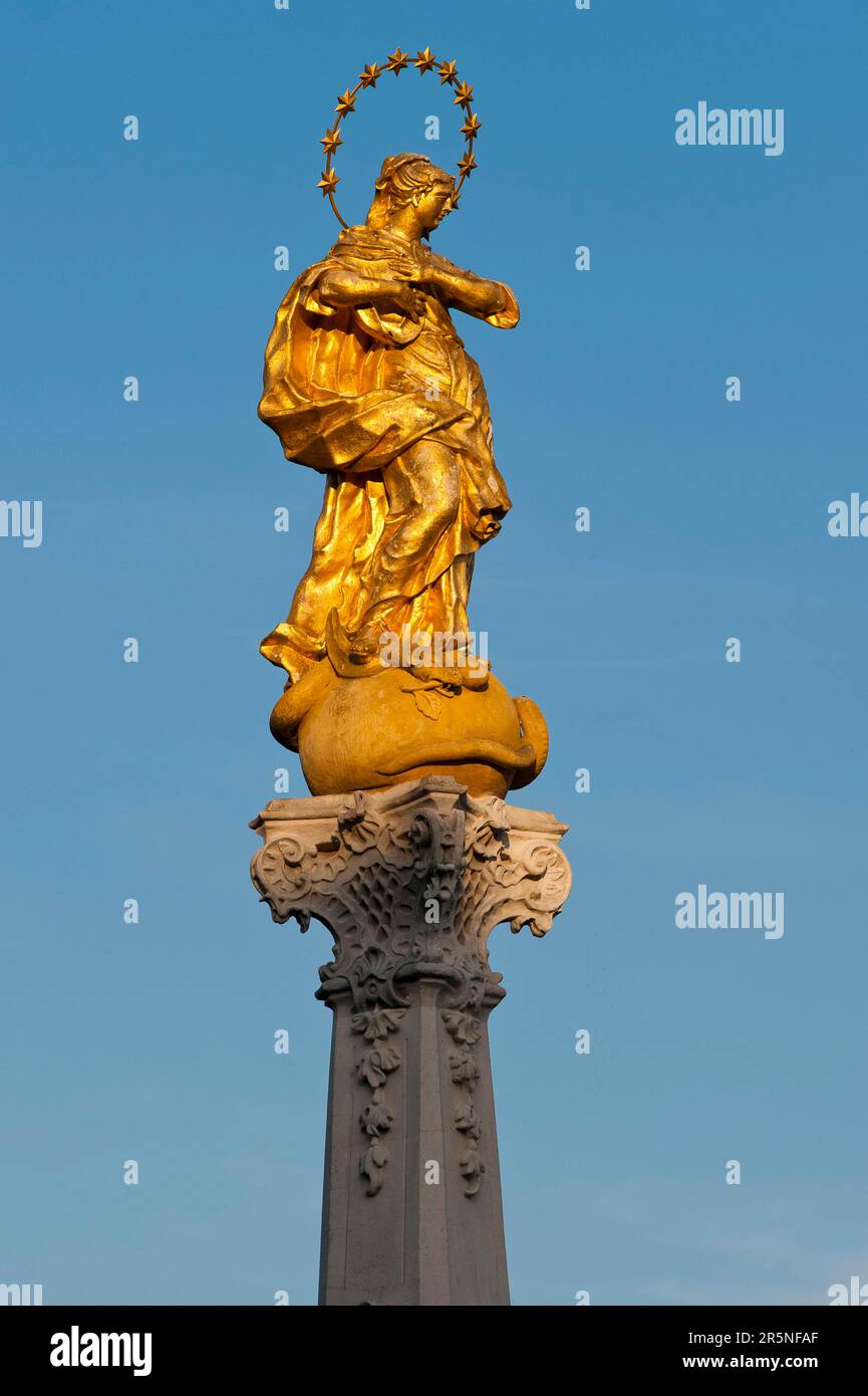 Holy figure, Holy Trinity Column, Nitra, Slovakia, Holy Trinity Column ...