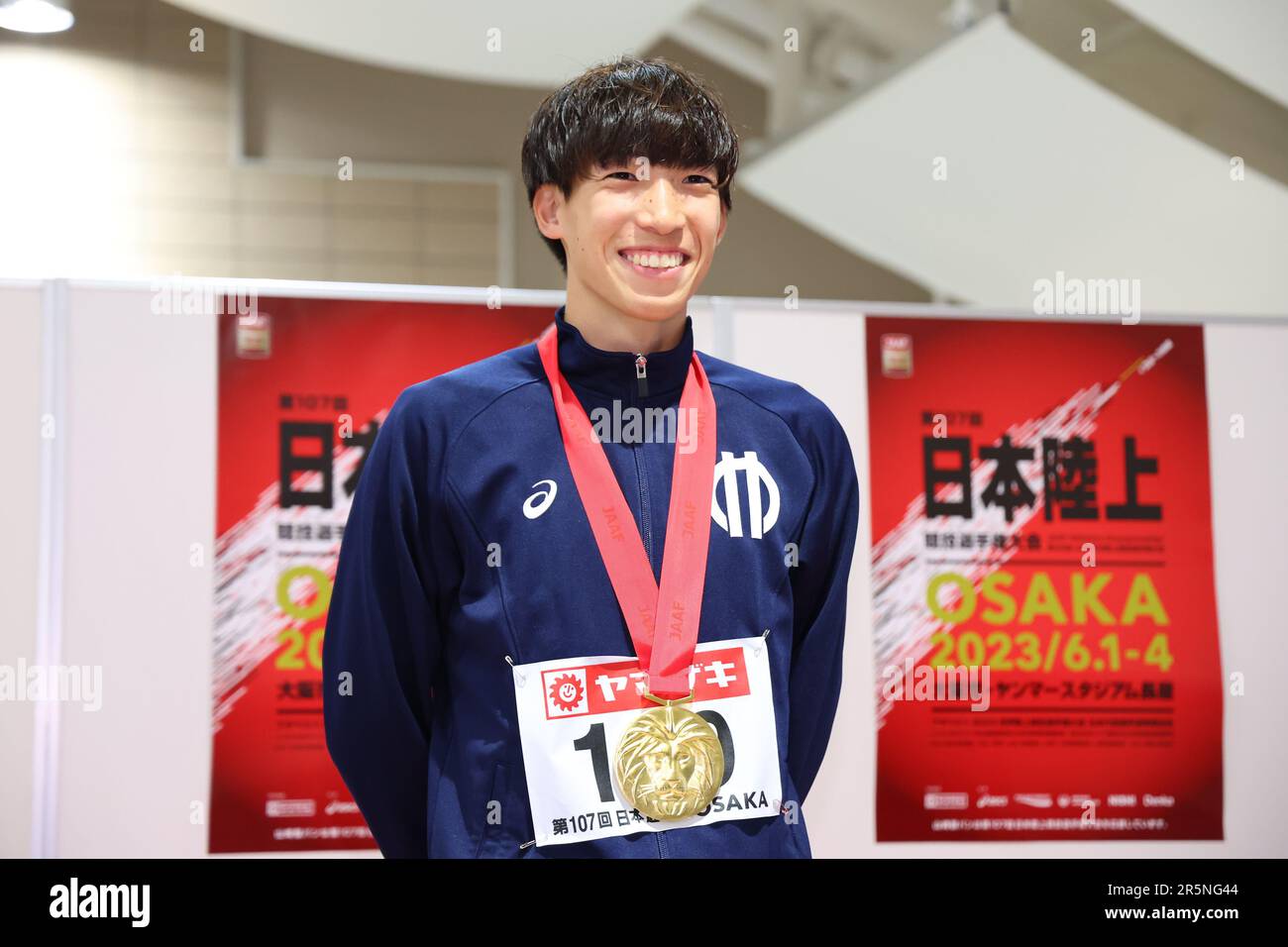 Osaka, Japan. 2nd June, 2023. Ryuji Miura Athletics : The 107th Japan Track & Field National ...