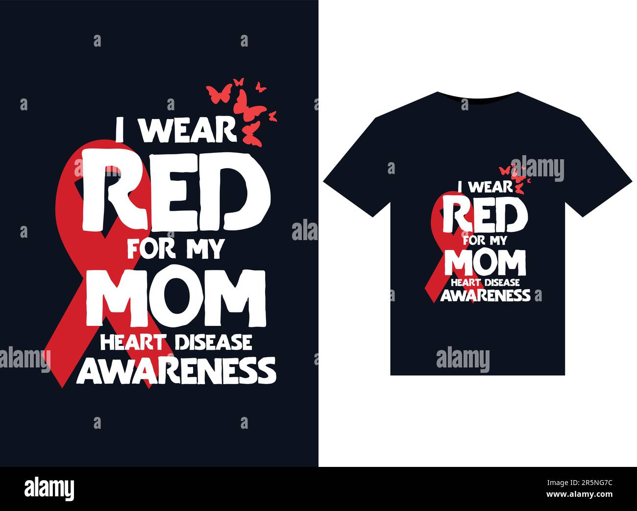 Mom Heart Disease Awareness I Wear Red For My Mother In Law Heart