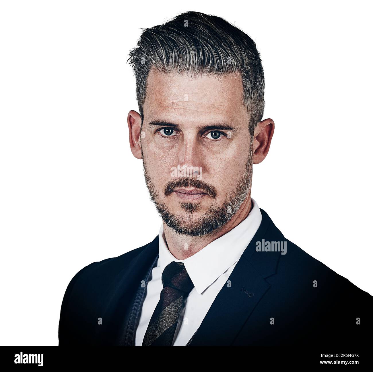 Im in charge of the success I create. Studio portrait of a confident ...