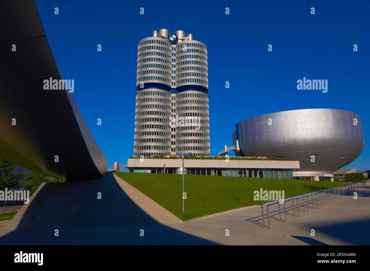 BMW, Munich, BMW Museum, BMW Headquarters, Bavaria, Germany Stock Photo ...
