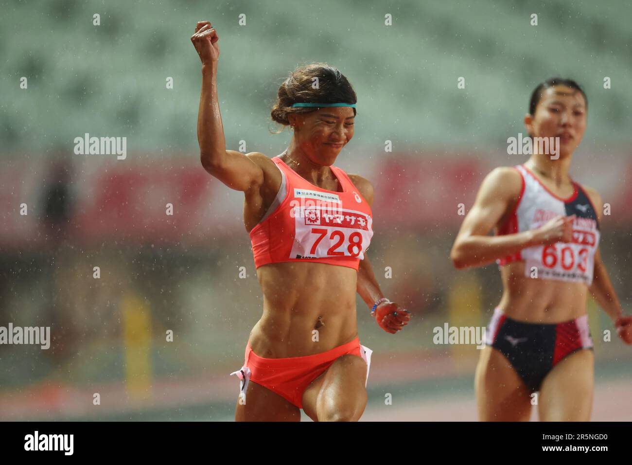 Osaka, Japan. 2nd June, 2023. Arisa Kimishima Athletics : The 107th Japan Track & Field National ...