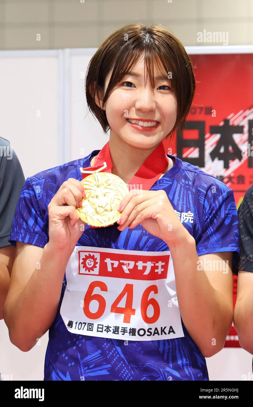Osaka, Japan. 2nd June, 2023. Haruna Kuboyama Athletics : The 107th Japan Track & Field National ...
