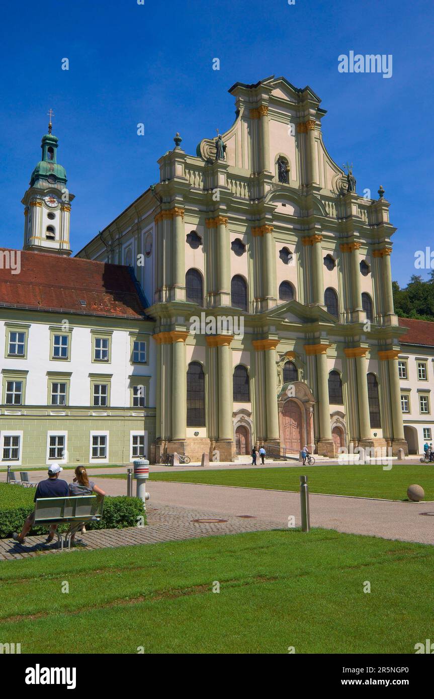 Fuerstenfeld Monastery, Former Monastery, Fuerstenfeldbruck, Bavaria ...