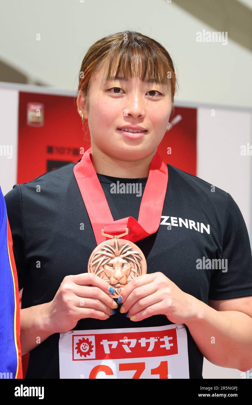 Osaka, Japan. 2nd June, 2023. Momone Ueda Athletics : The 107th Japan Track & Field National ...