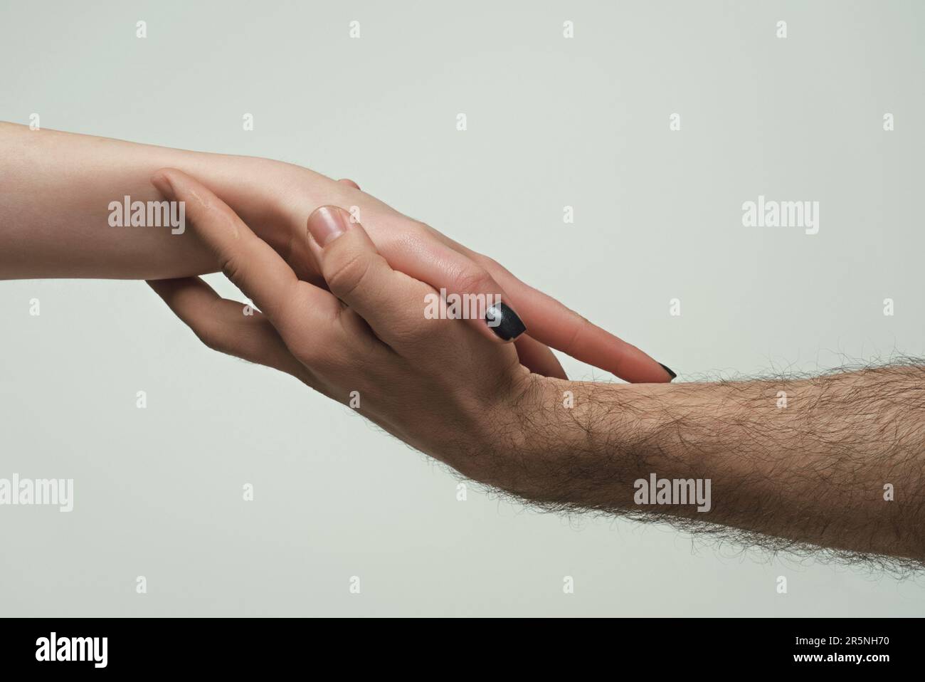 Helping hands. Holding hand, close up. Giving a helping hand. Support ...