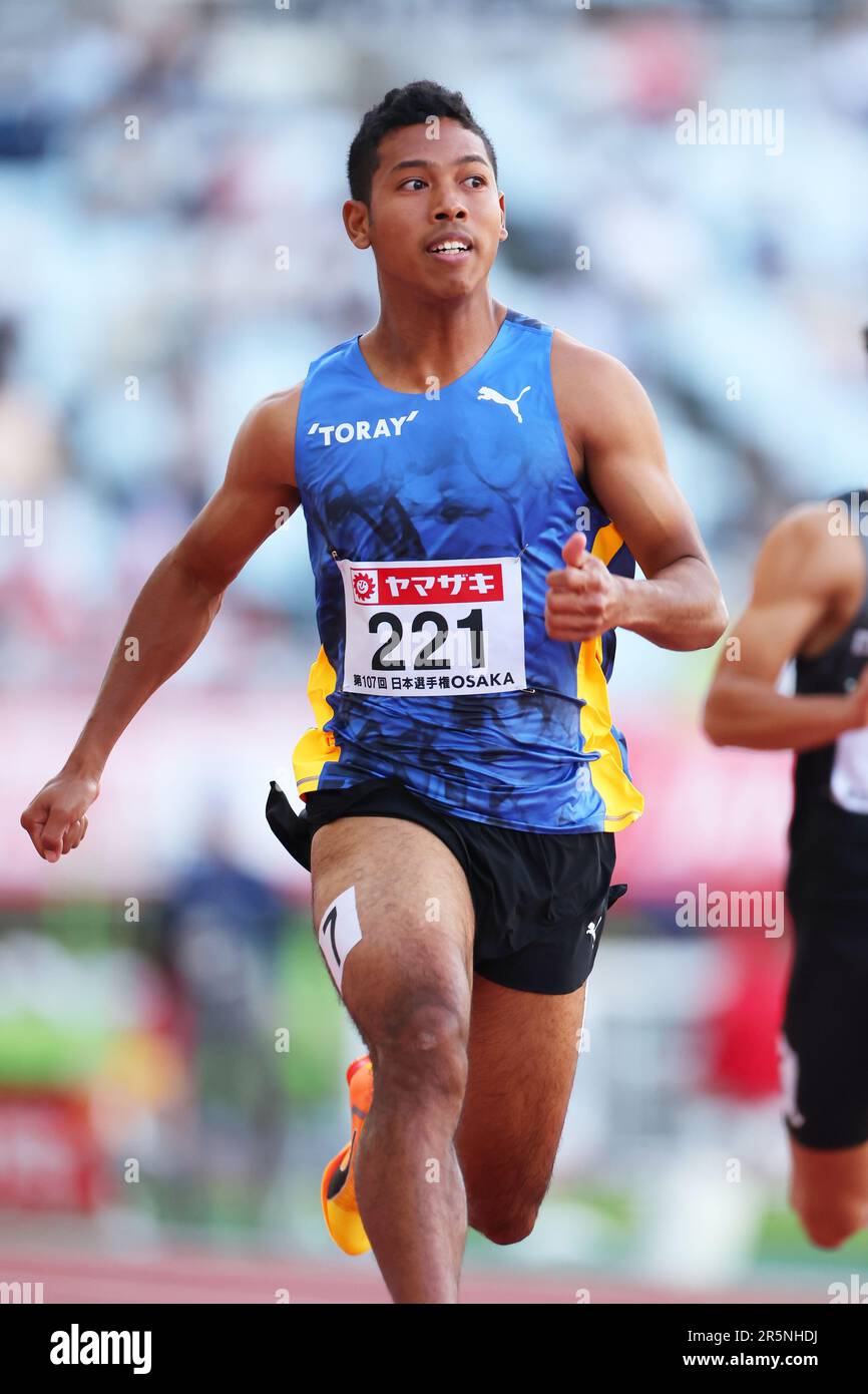Osaka, Japan. 3rd June, 2023. Abdul Hakim Sani Brown Athletics : The 107th Japan Track & Field ...