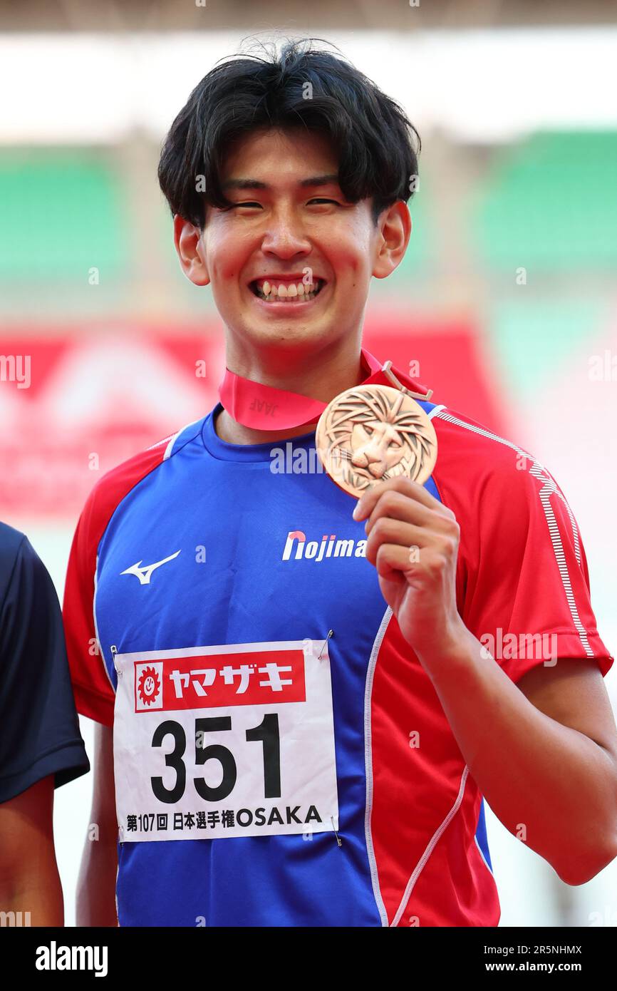 Osaka, Japan. 3rd June, 2023. Yusaku Kodama Athletics : The 107th Japan Track & Field National ...
