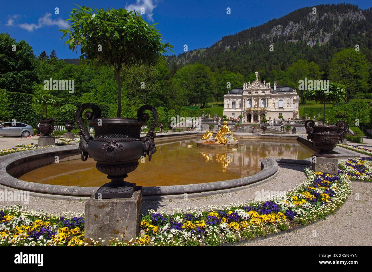 Linderhof, Linderhof Castle, Linderhof Palace, Schloss Linderhof, Upper ...