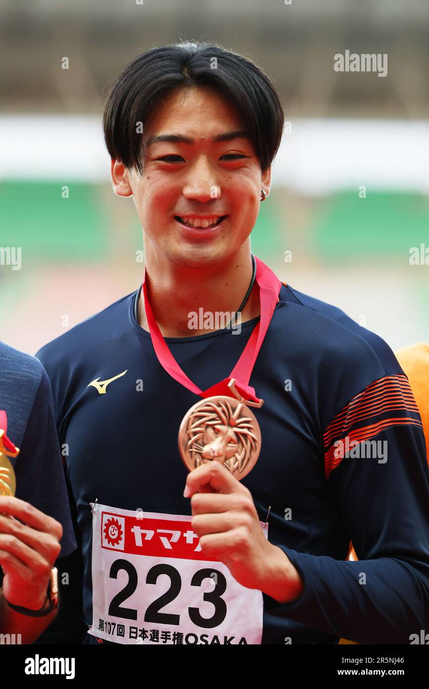 Osaka, Japan. 4th June, 2023. Taiga Yokochi Athletics : The 107th Japan ...