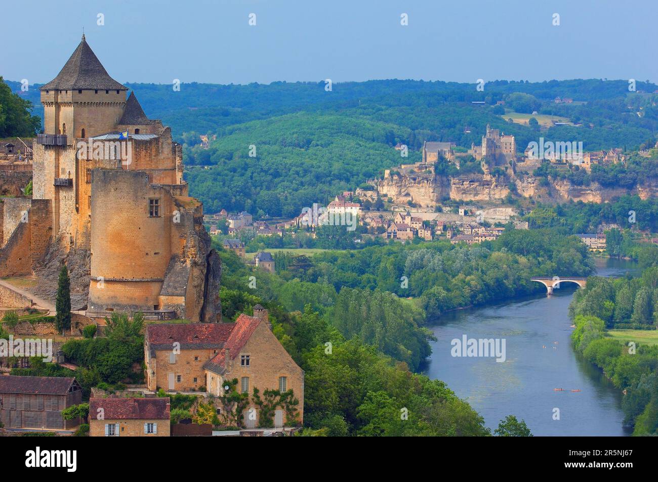 Castelnaud, Castle, Castelnaud la Chapelle, Perigord, Dordogne valley ...