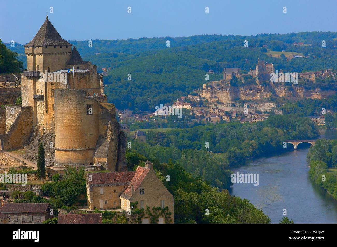 Castelnaud, Castle, Castelnaud la Chapelle, Perigord, Dordogne valley ...