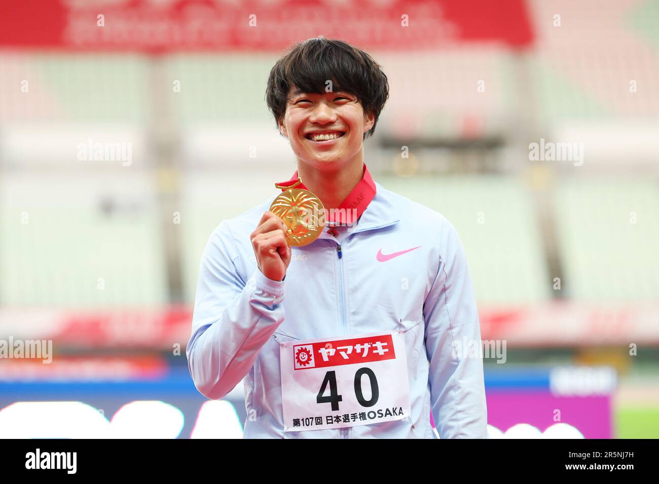 Osaka, Japan. 4th June, 2023. Ryuichiro Sakai Athletics : The 107th ...