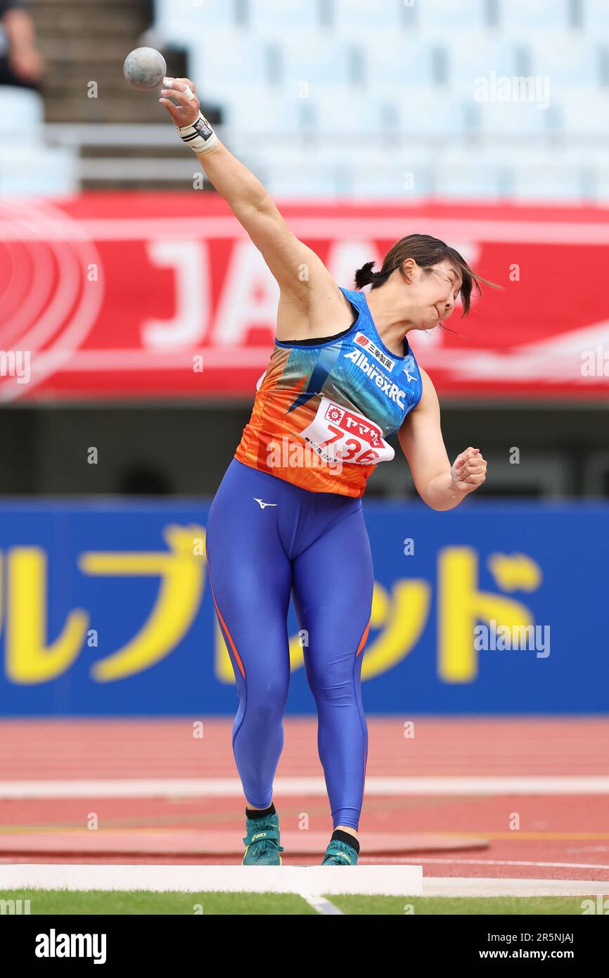 Osaka, Japan. 4th June, 2023. Nanaka Kori Athletics : The 107th Japan ...