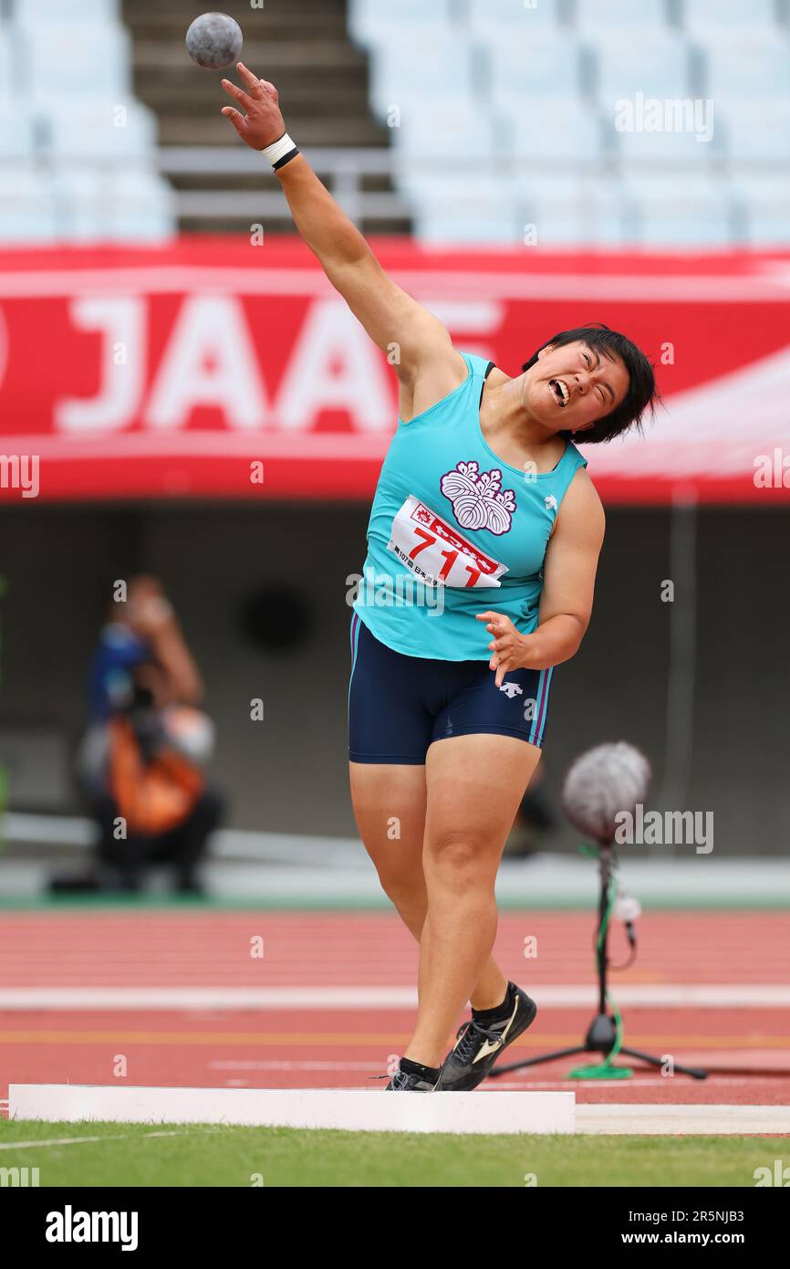 Osaka, Japan. 4th June, 2023. Fumika Ono Athletics : The 107th Japan Track & Field National ...