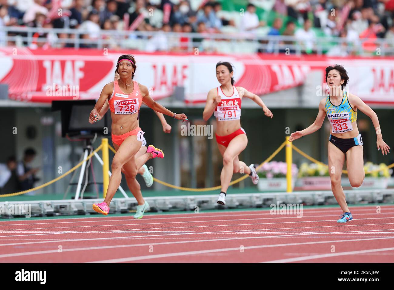 Osaka, Japan. 4th June, 2023. Arisa Kimishima Athletics : The 107th ...