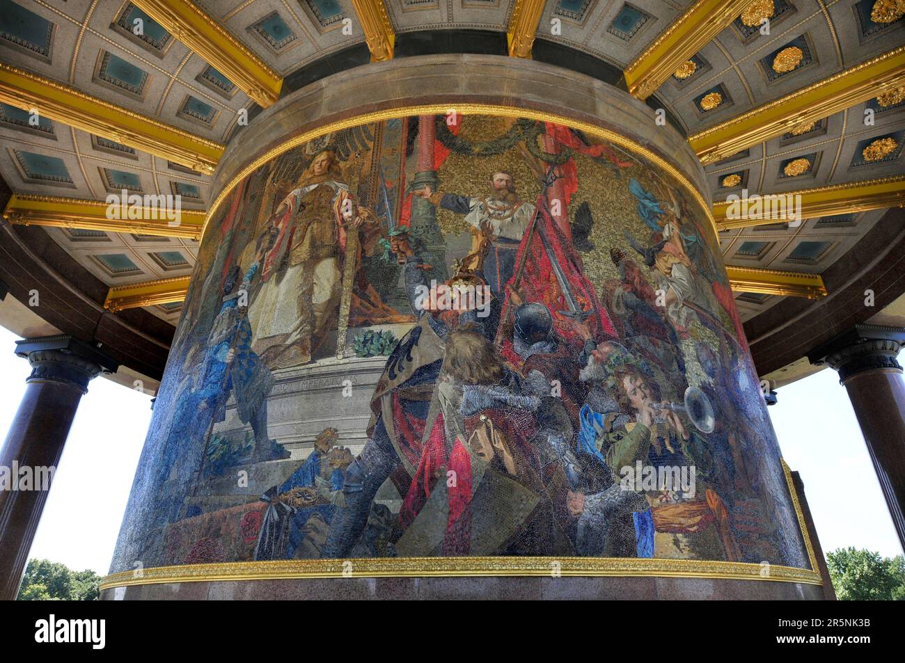 Mosaic, Victory Column, National Monument of the Wars of Unification ...