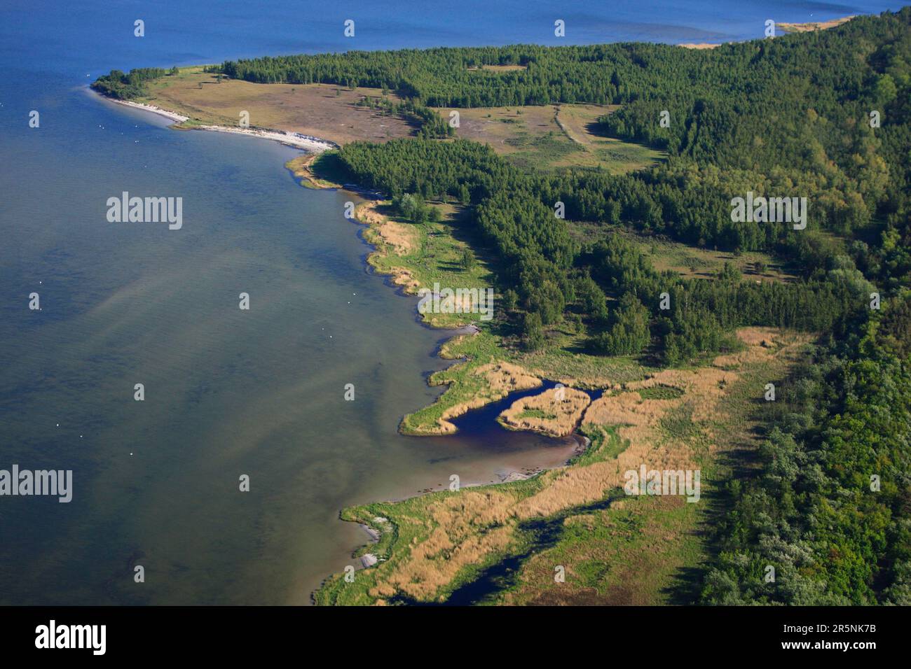 Buck Island, between Hiddensee Island and Zingst, Baltic Sea ...