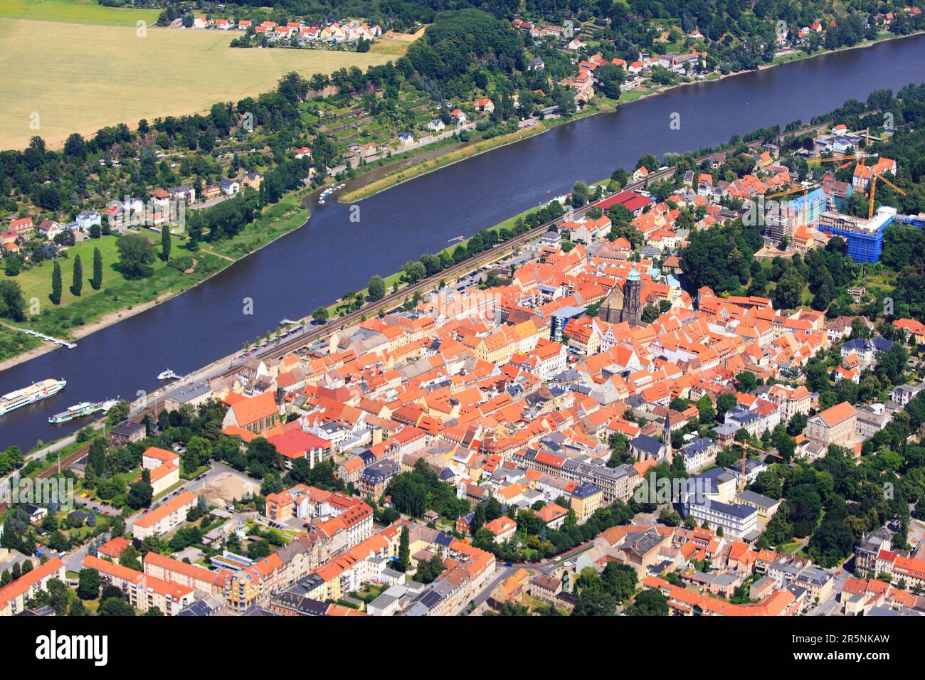 View river elbe pirna germany hi-res stock photography and images - Alamy