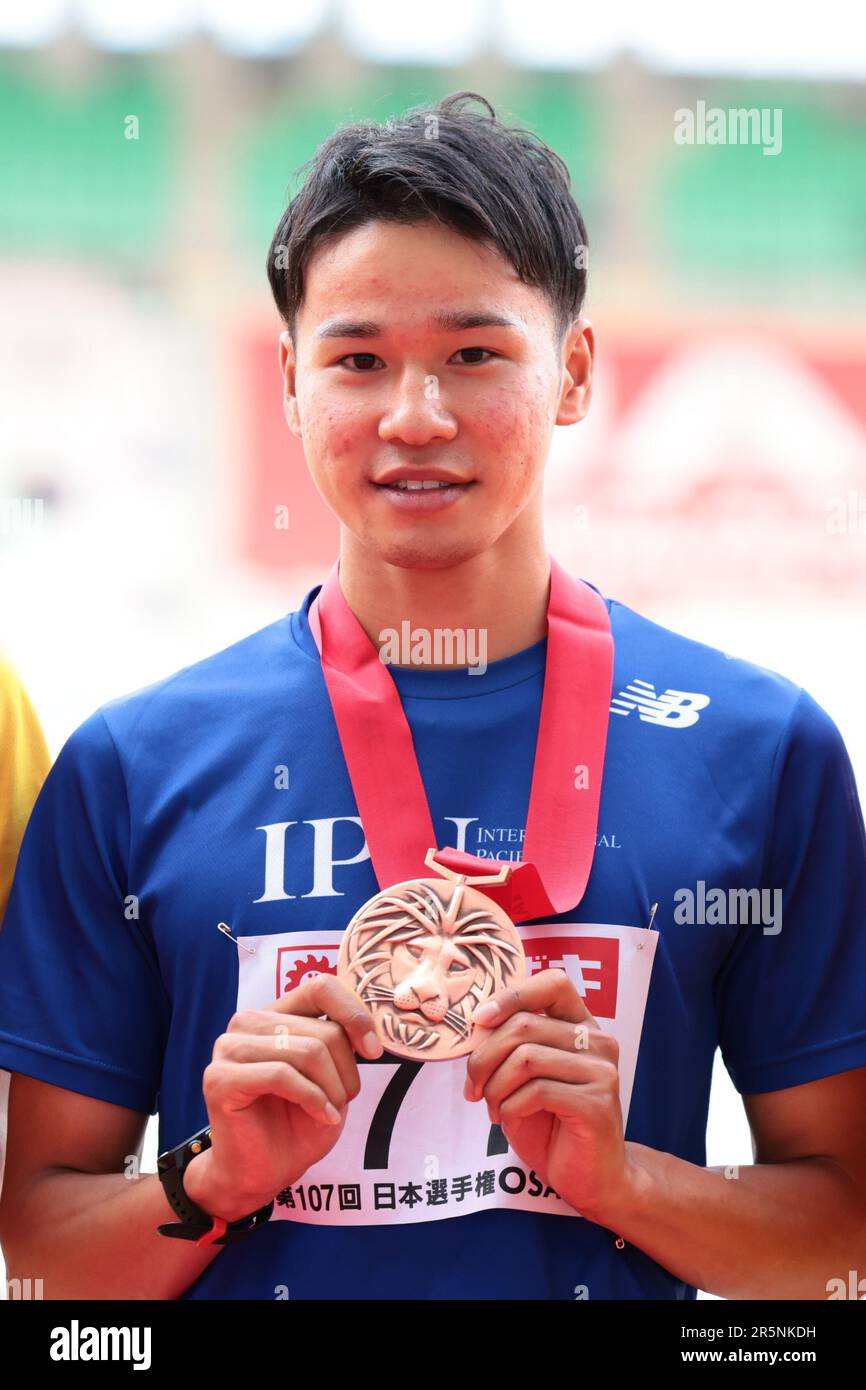 Osaka, Japan. 4th June, 2023. Hinata Maeda Athletics : The 107th Japan Track & Field National ...