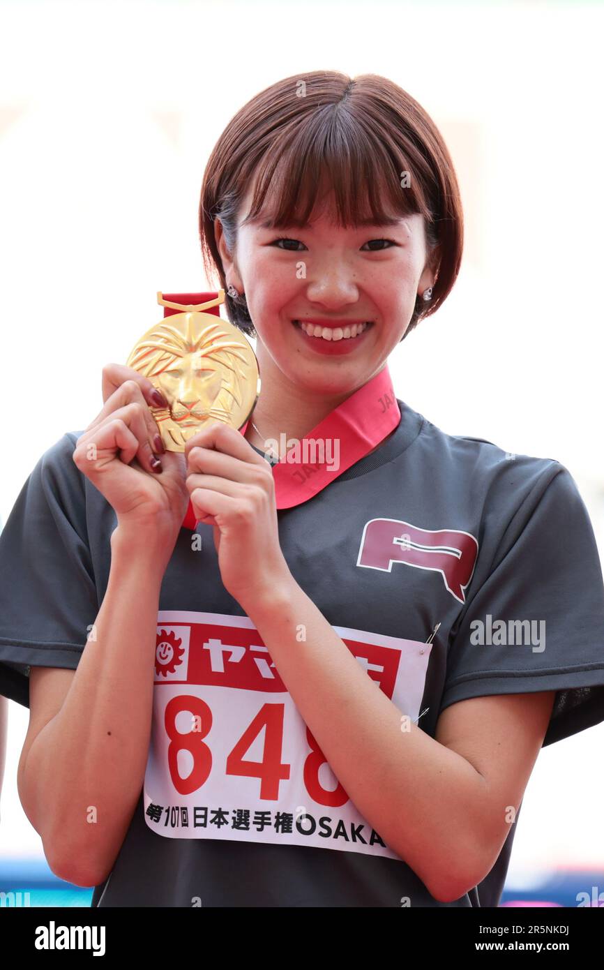 Osaka, Japan. 4th June, 2023. Ami Yamamoto Athletics : The 107th Japan Track & Field National ...