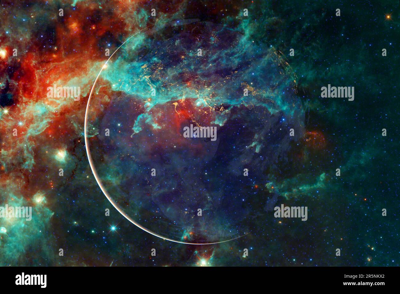 Planet Earth. Science fiction wallpaper. Elements of this image ...