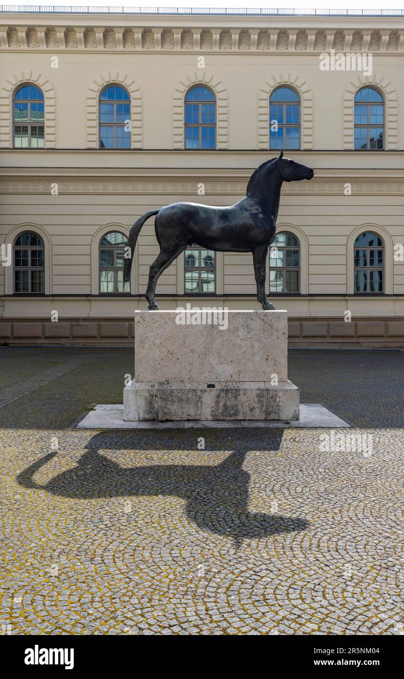 Horse Stand for the German Cavalry at the State Archives, Munich ...