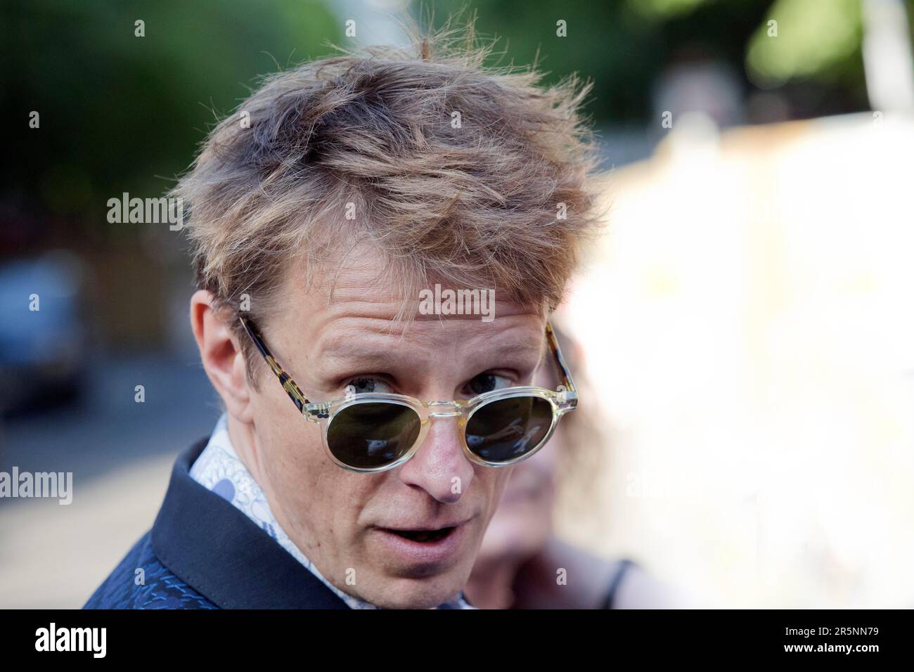 German actor and musician Alexander Scheer, German Film Award Lola 2023 ...