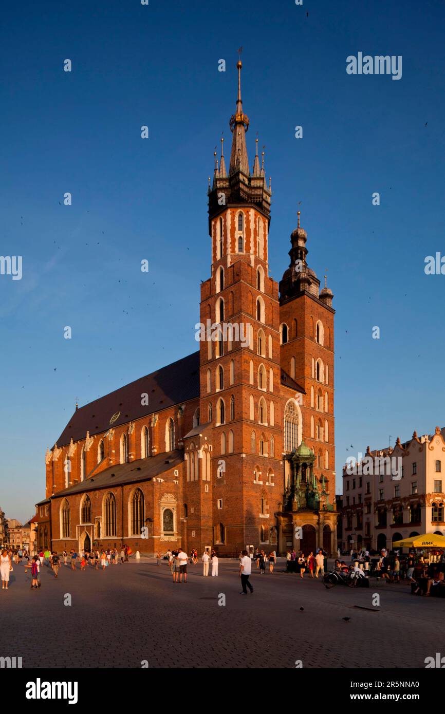 St. Mary's Cathedral, Rynek, Krakow, Lesser Poland, Krakow, St. Mary's ...