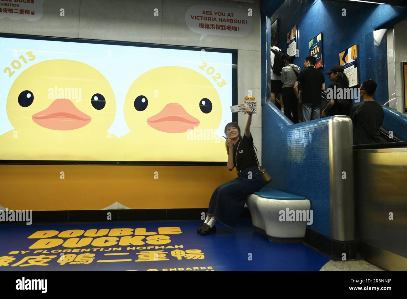 **CHINESE MAINLAND, HONG KONG, MACAU AND TAIWAN OUT** The "Double Duck ...