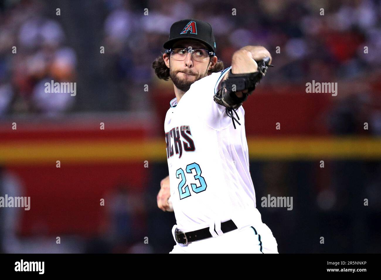 PHOENIX, AZ - JUNE 04: Arizona Diamondbacks starting pitcher Zac Gallen ...