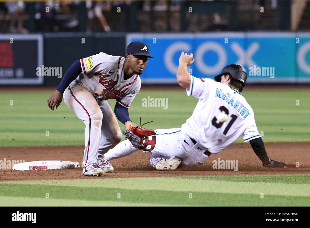 PHOENIX, AZ - JUNE 04: Arizona Diamondbacks right fielder Jake McCarthy ...