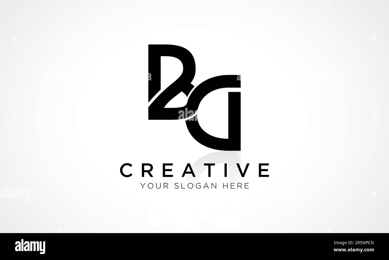 BD Letter Logo Design Vector Template. Alphabet Initial Letter BD Logo ...