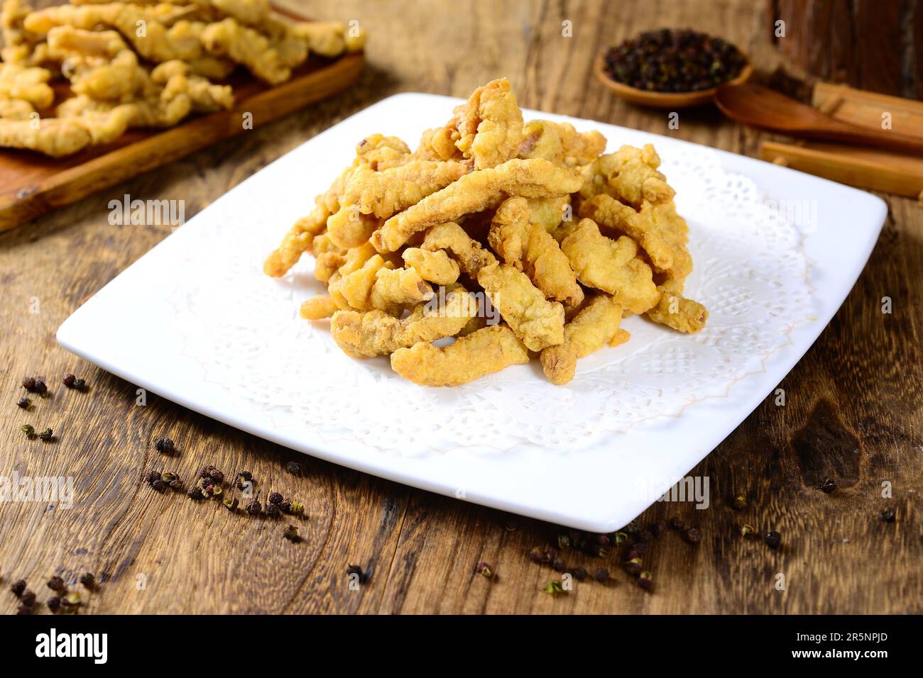 Chinese food:Deep fried pork belly，Sichuan snacks,Crispy Pork Stock ...