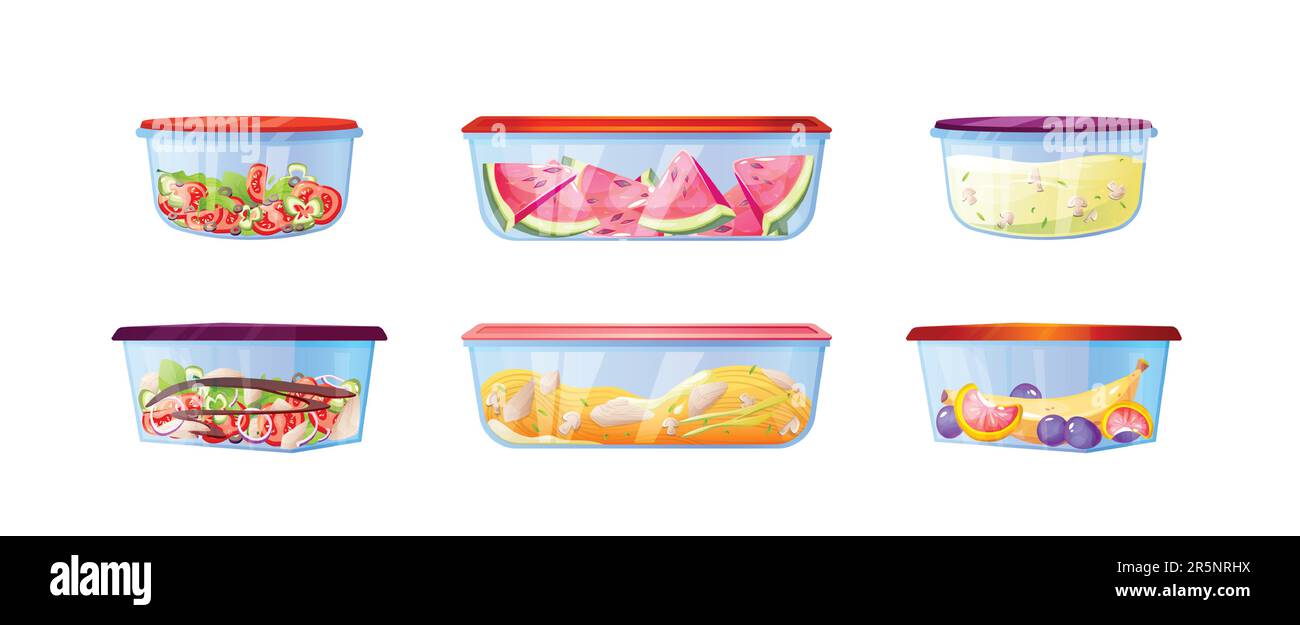 Leftover lunch Stock Vector Images - Alamy