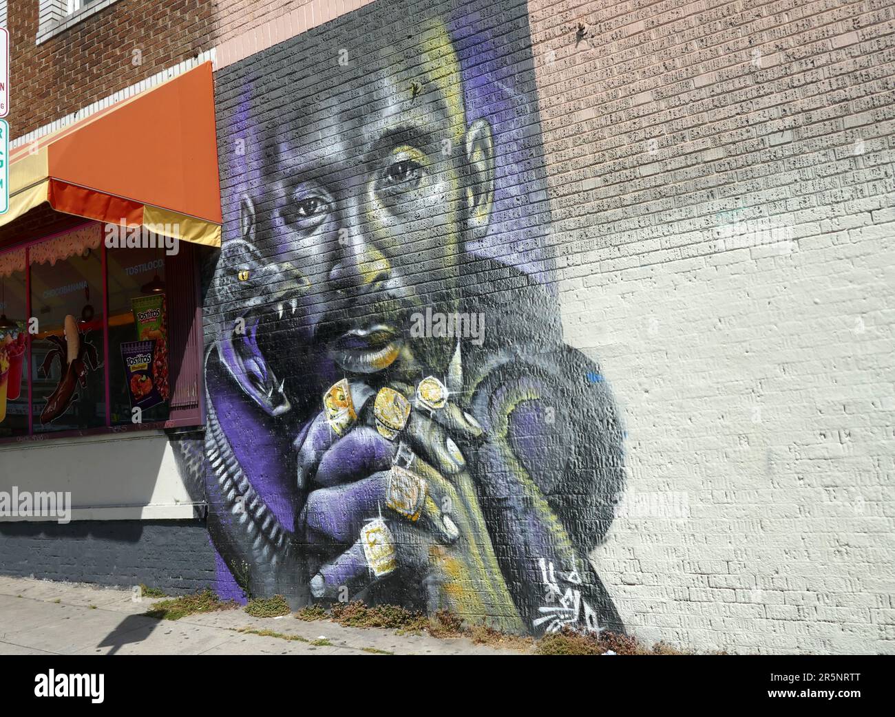 Los Angeles, California, USA 3rd June 2023 Kobe Bryant Black Mamba ...