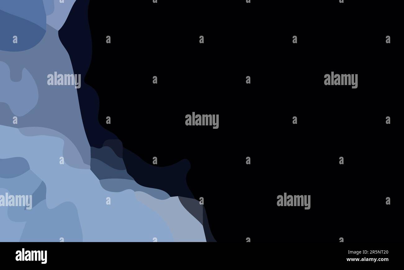 Aesthetic navy abstract background with copy space area. Suitable for ...