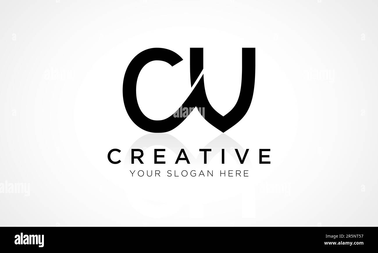 CV Letter Logo Design Vector Template. Alphabet Initial Letter CV Logo ...