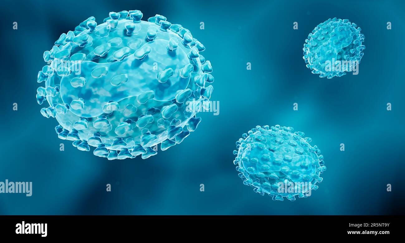 Smallpox virus particles, illustration Stock Photo - Alamy