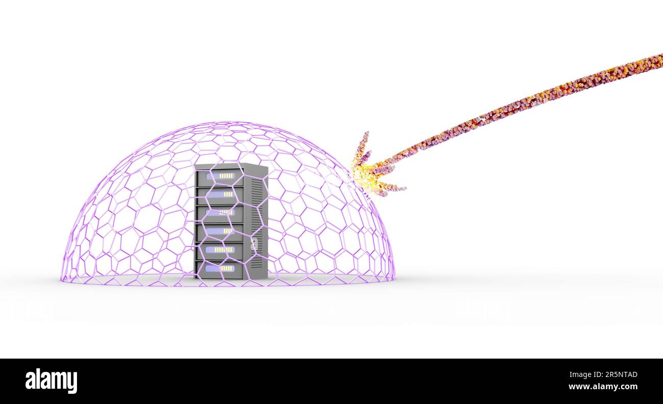 Cyber security protection data Cut Out Stock Images & Pictures - Alamy