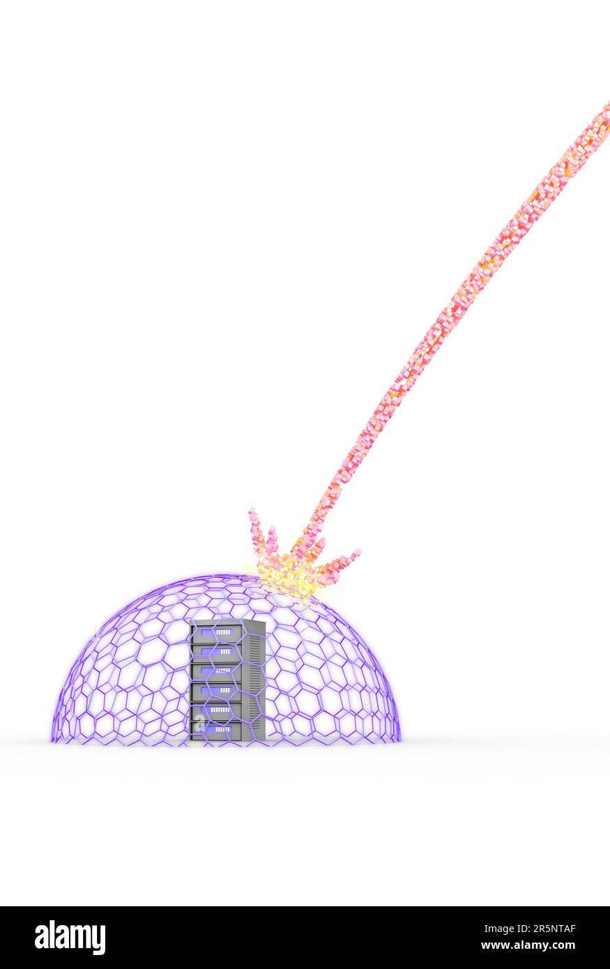 Cyber security protection data Cut Out Stock Images & Pictures - Alamy