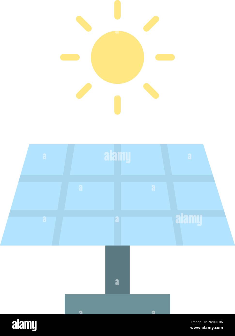 Solar photovoltaic array Stock Vector Images - Alamy
