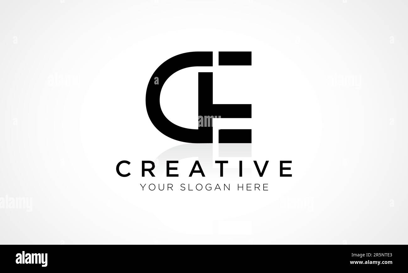 De minimal logo design Stock Vector Images - Alamy